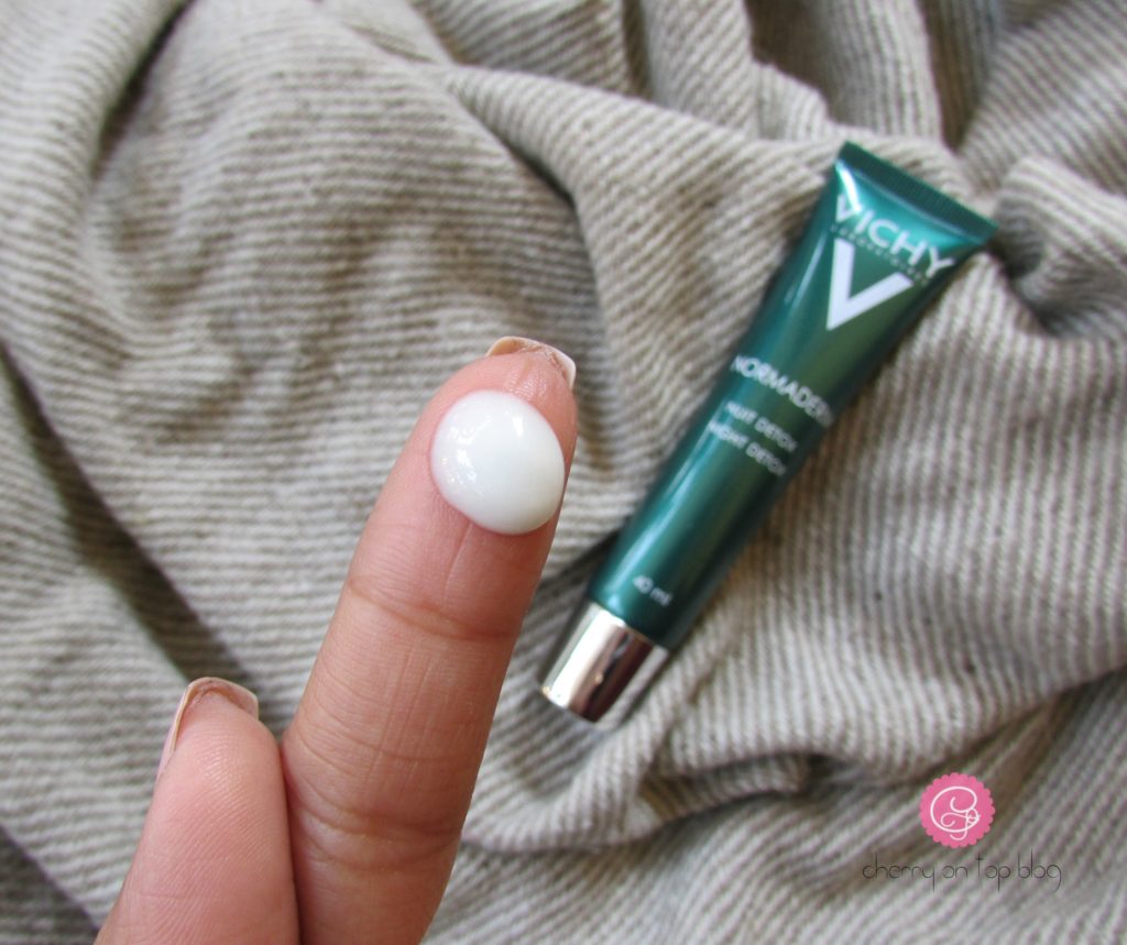 Vichy Normaderm Night Detox Review | Cherry On Top